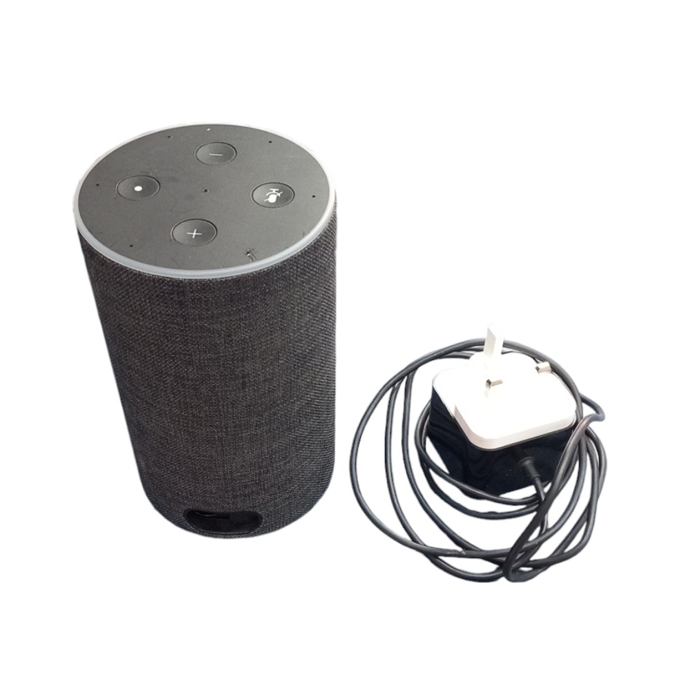 Pre-owned Amazon Echo (2nd Gen) Smart Home Assistant Speaker, Tested ...